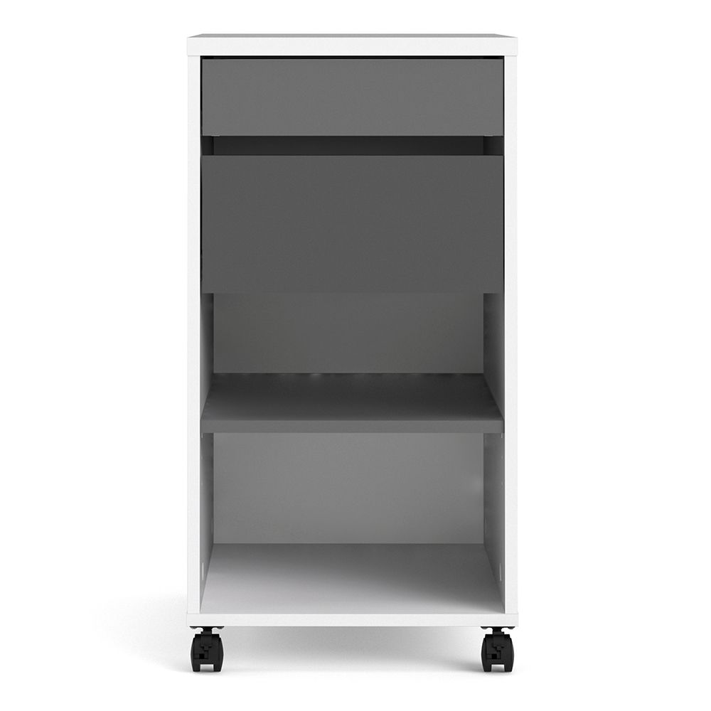 Mobile 2 Drawers 1 Shelf File Cabinet | Interior Envy