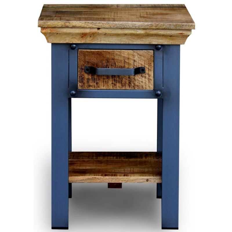 Metro Mango Wood Side Table – Interior Envy