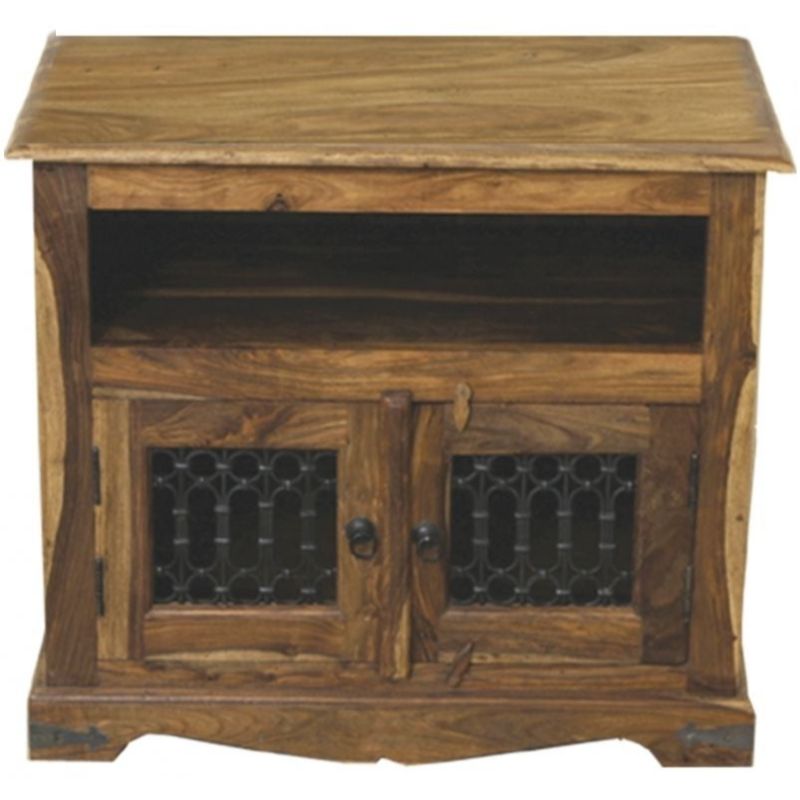 Thacket Sheesham Flat TV Cabinet – Interior Envy