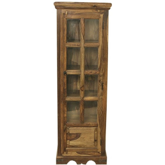 Thacket Sheesham Slim Vitrine – Interior Envy