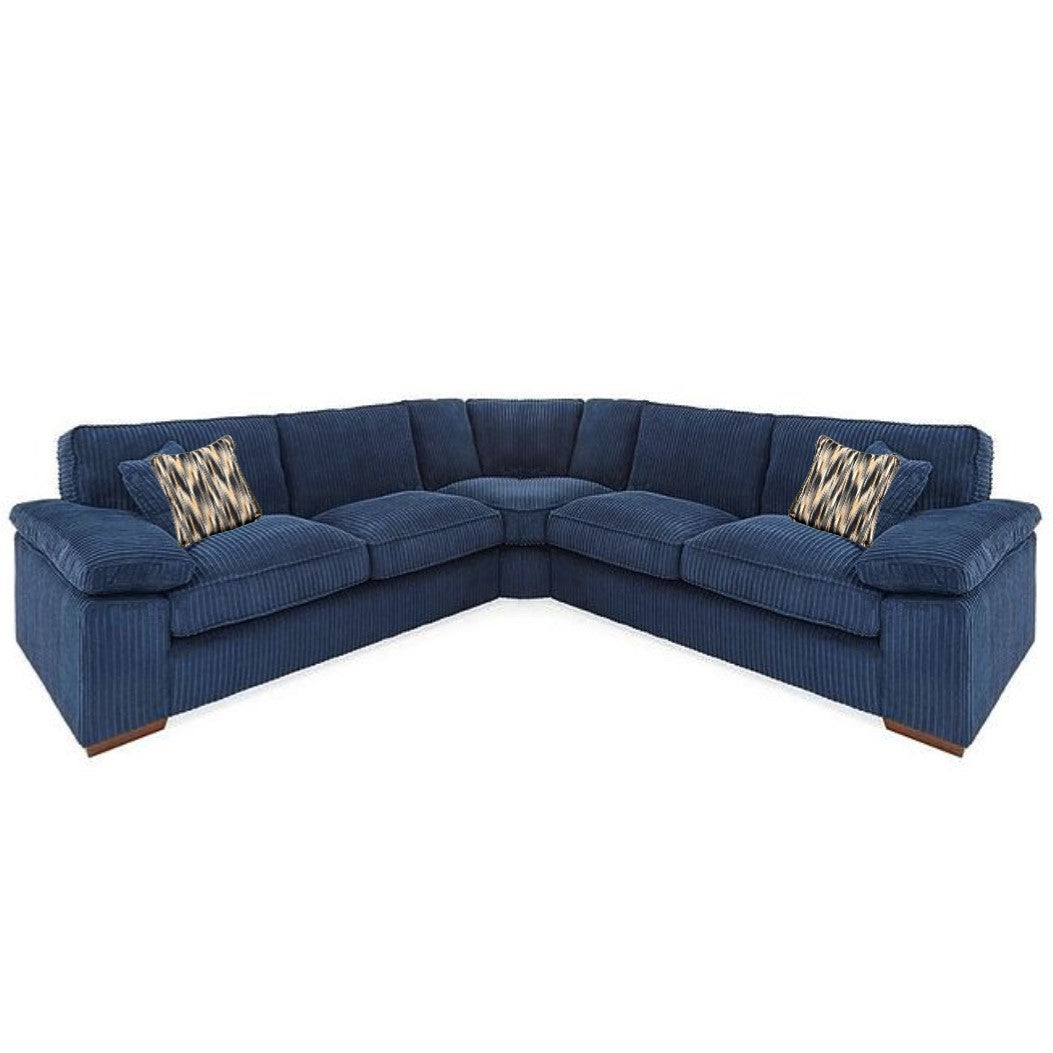 Dexter Fabric Corner Sofa Collection - Choice Of Fabrics & Feet ...