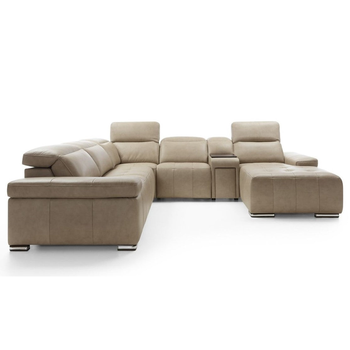 Domo Luxury Leather Modular Sofa Collection - Various Options ...