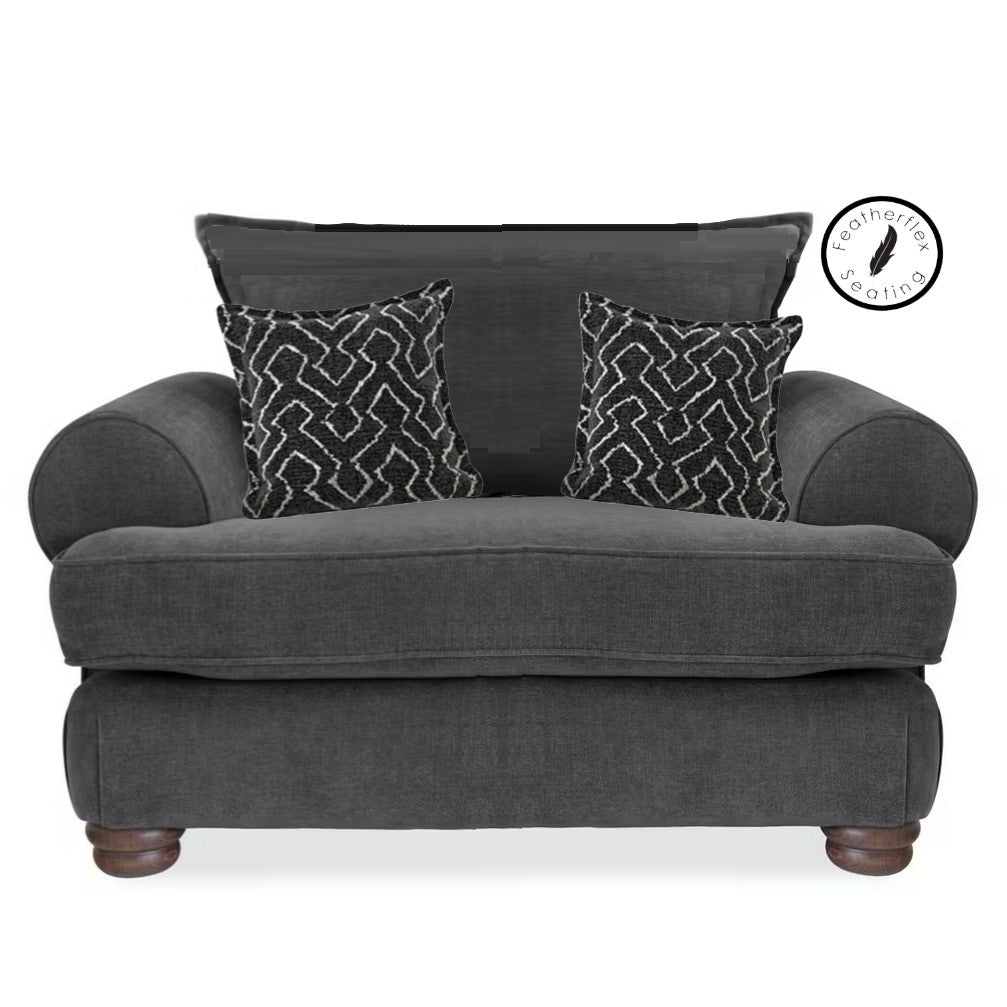Horatio Fabric Love Chair – Interior Envy