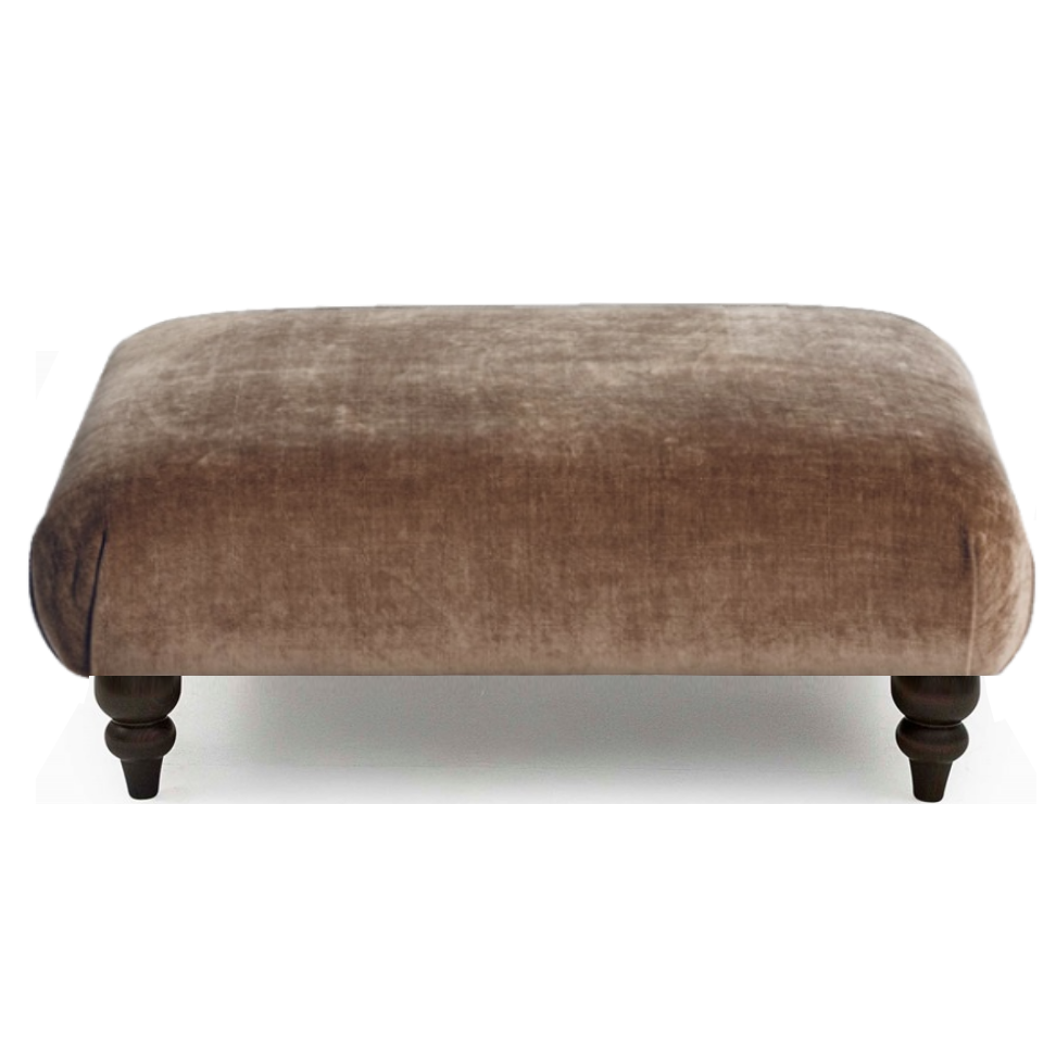 Horatio Footstool - Choice Of Fabrics | Interior Envy