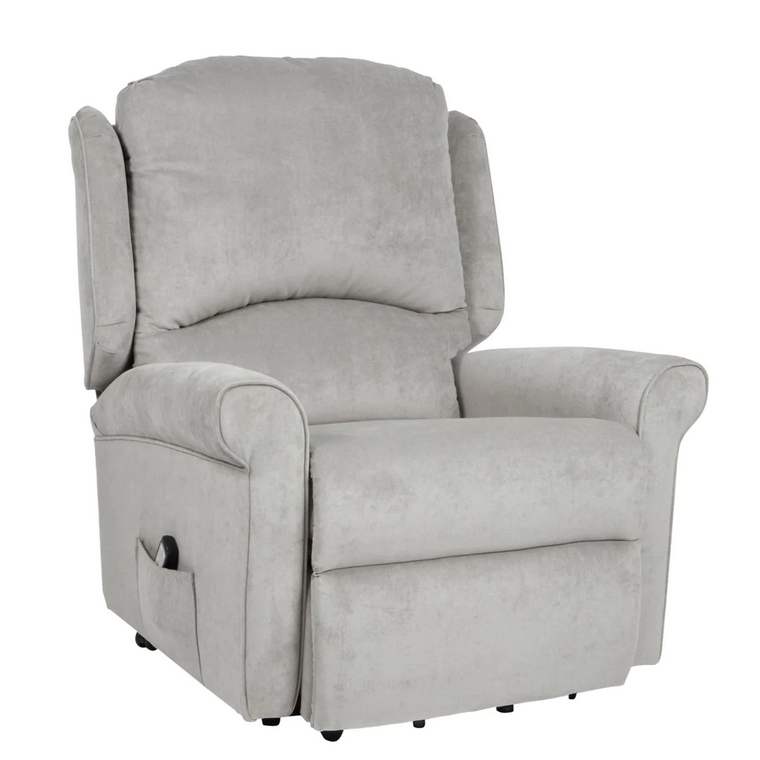 Hampton Dual Motor Rise & Recliner Chair - Choice Of Sizes & Fabric ...