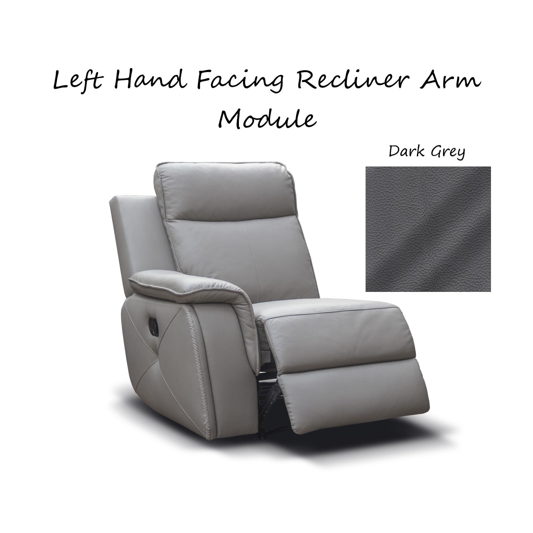 Clayton Leather Modular Recliner Sofa Collection - Choice Of Colours ...