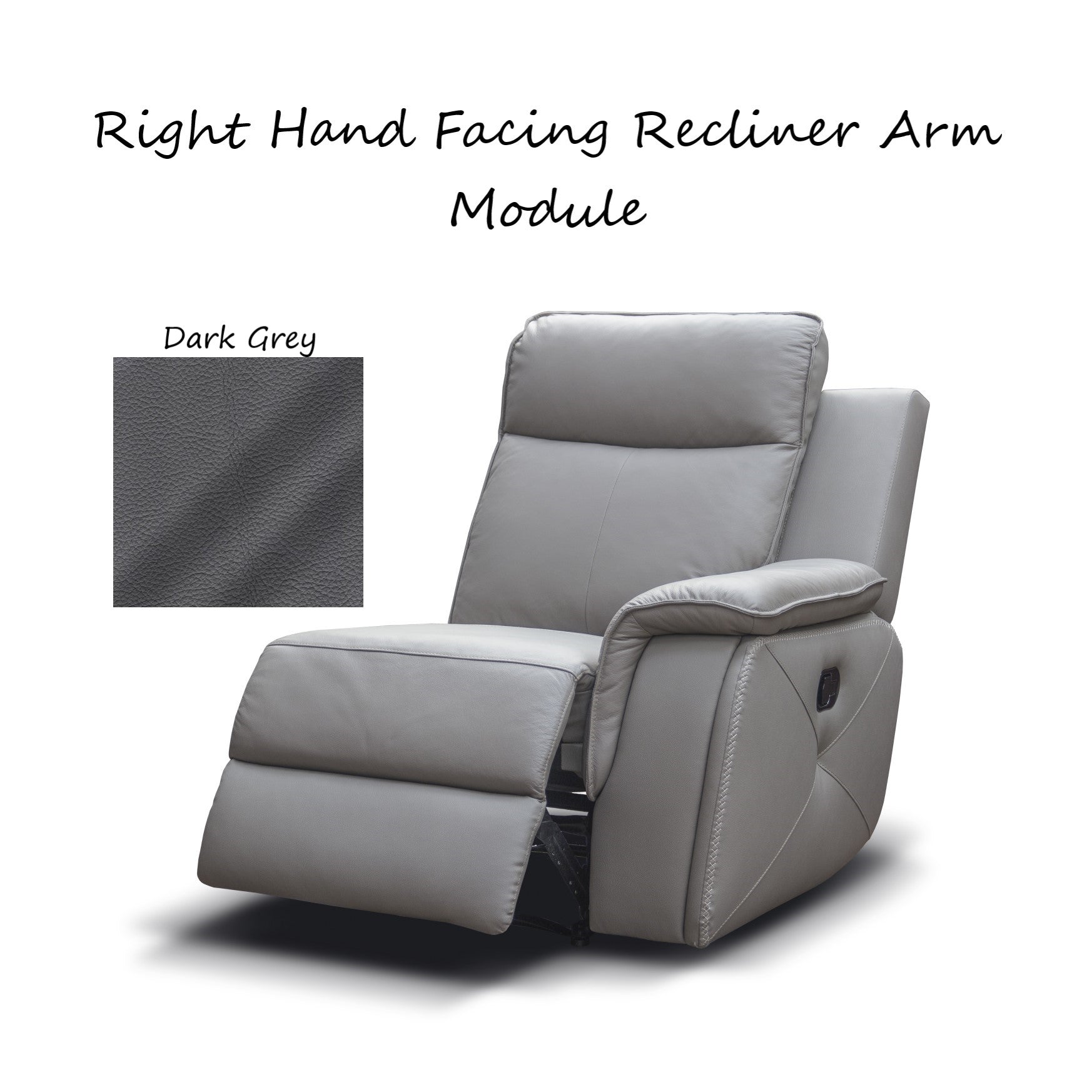 Clayton Leather Modular Recliner Sofa Collection - Choice Of Colours ...