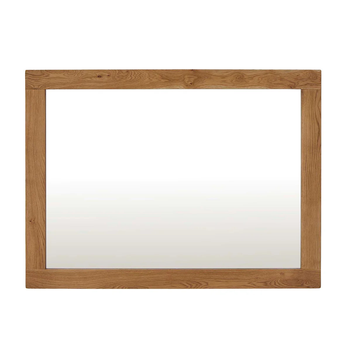 Sailsbury Solid Oak Rectangular Wall Mirror | Interior Envy