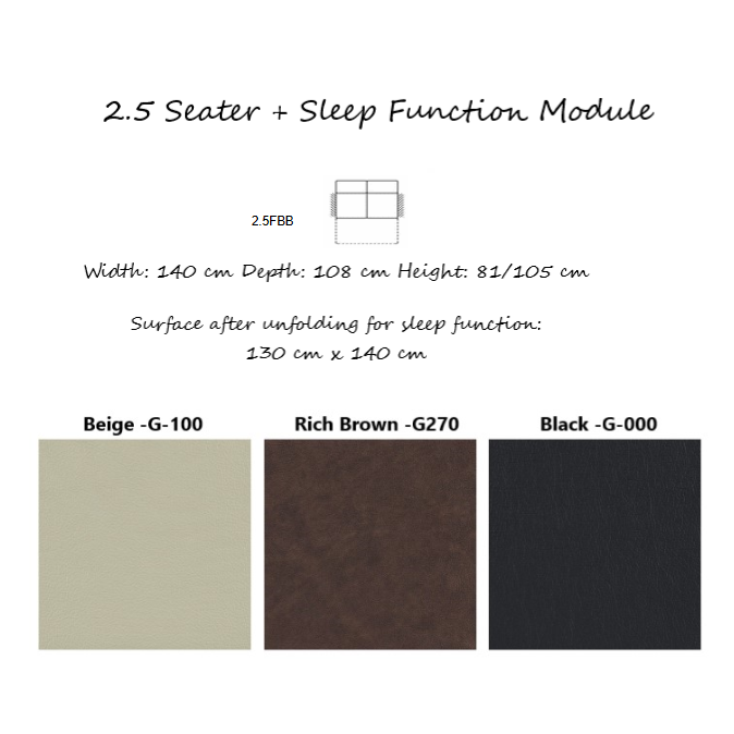 Domo Luxury Leather Modular Sofa Collection - Various Options ...