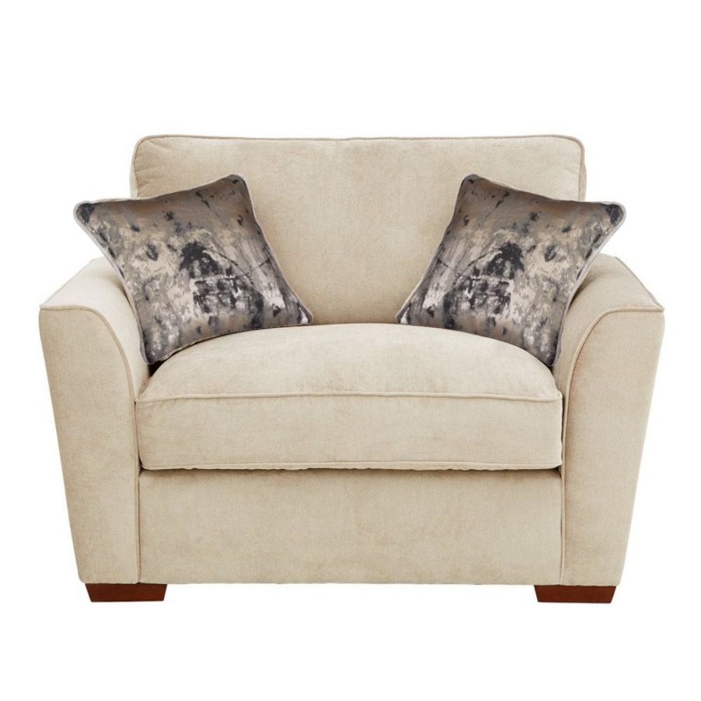 Fantasia Fabric Armchair & Love Chair Collection | Interior Envy
